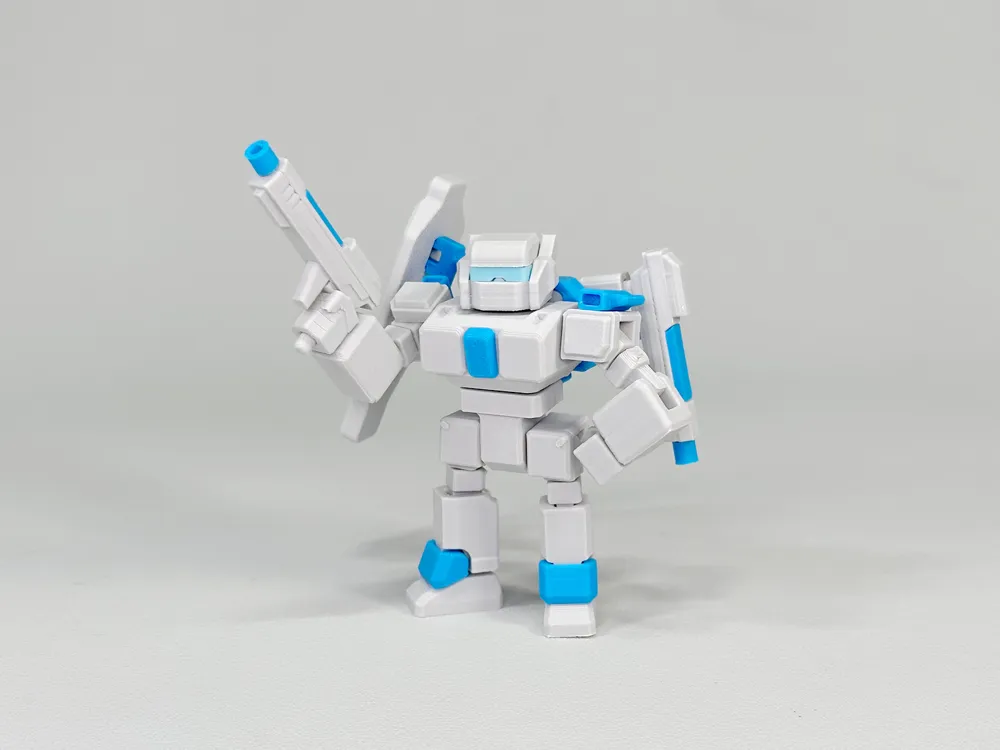 Robot M02 & Armed Pack - Free 3D Print Model - MakerWorld