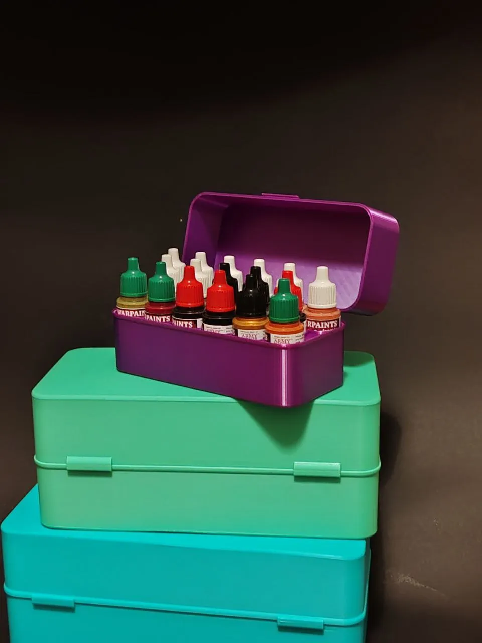 Mini Paint Travel Case - Free 3D Print Model - MakerWorld
