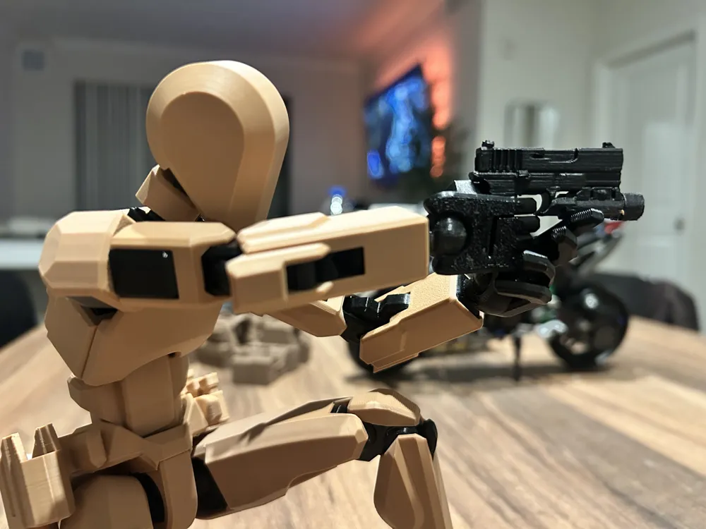 Dummy 13 Modern pistol - Free 3D Print Model - MakerWorld