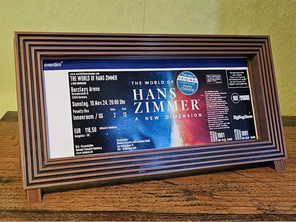 Eventim Ticket Frame by Beken - MakerWorld