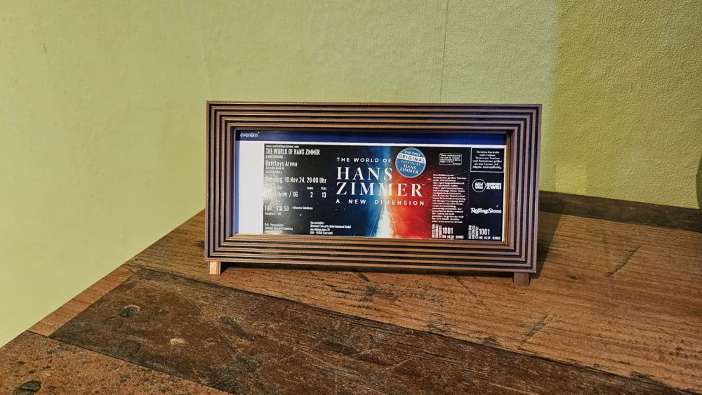 Eventim Ticket Frame by Beken - MakerWorld