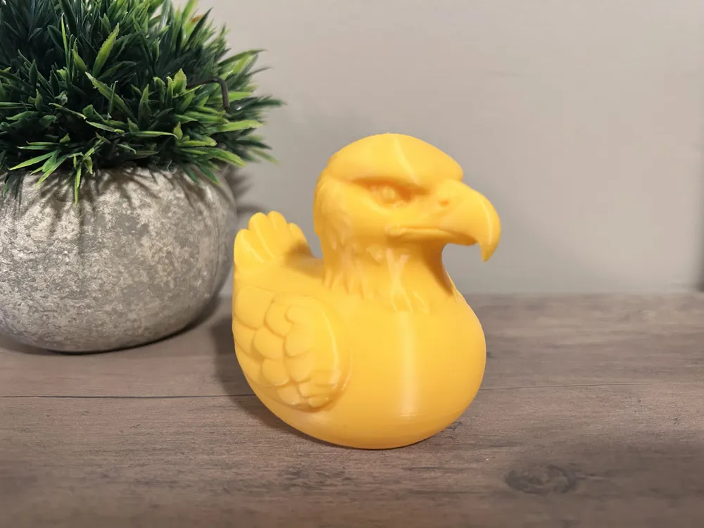 Bald Eagle Rubber Duck - Free 3D Print Model - MakerWorld
