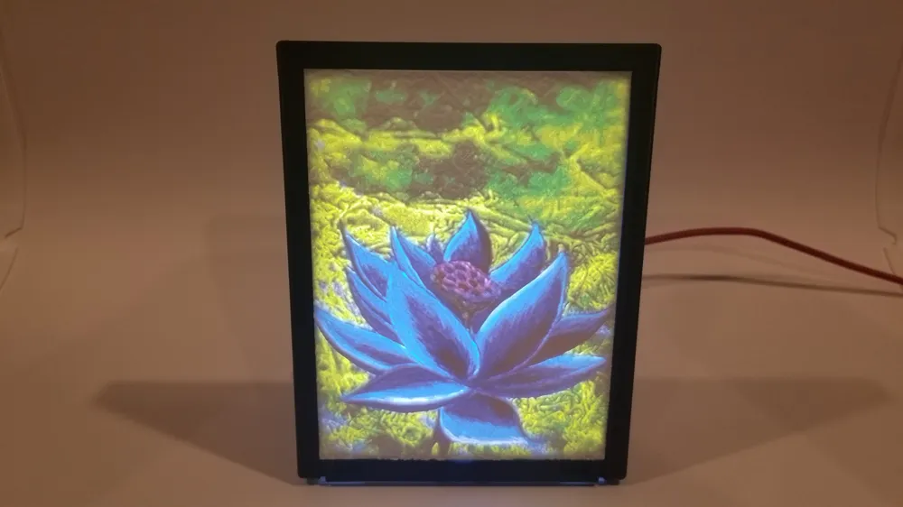 Black Lotus Lithophane for MTG Magic the Gathering by TheMakerSphere ...