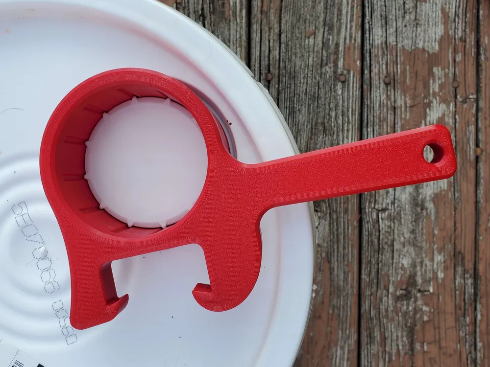 Combo 5 Gallon bucket lid opener tool by Shawn MakerWorld: Download ...