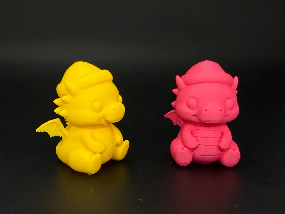 Frosty – The Chibi Christmas Dragon - Free 3D Print Model - MakerWorld