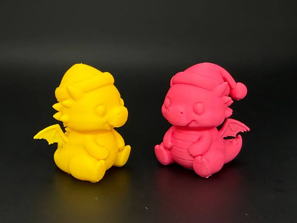 Frosty – The Chibi Christmas Dragon - Free 3D Print Model - MakerWorld
