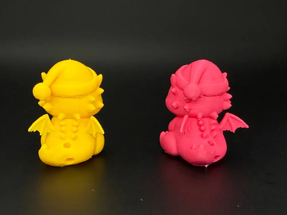 Frosty – The Chibi Christmas Dragon - Free 3D Print Model - MakerWorld