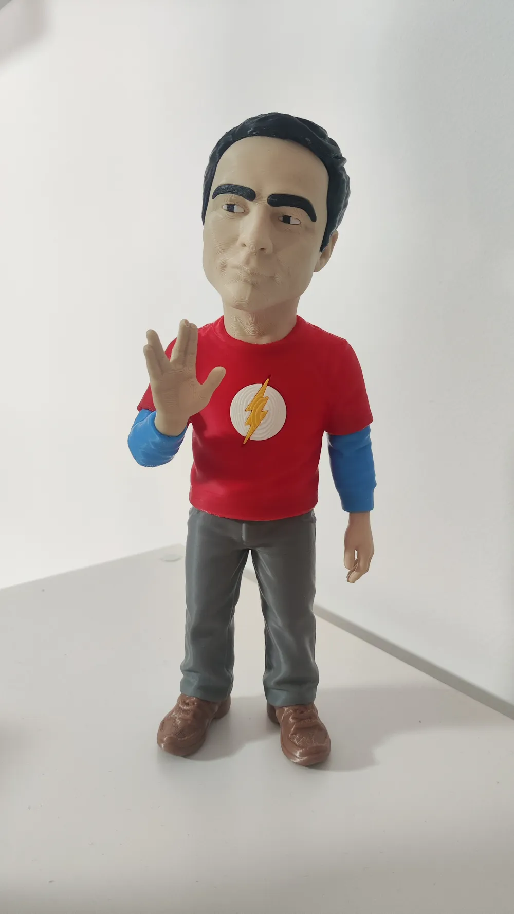 Sheldon cooper The Big Bang Theory Sin AMS - Free 3D Print Model ...