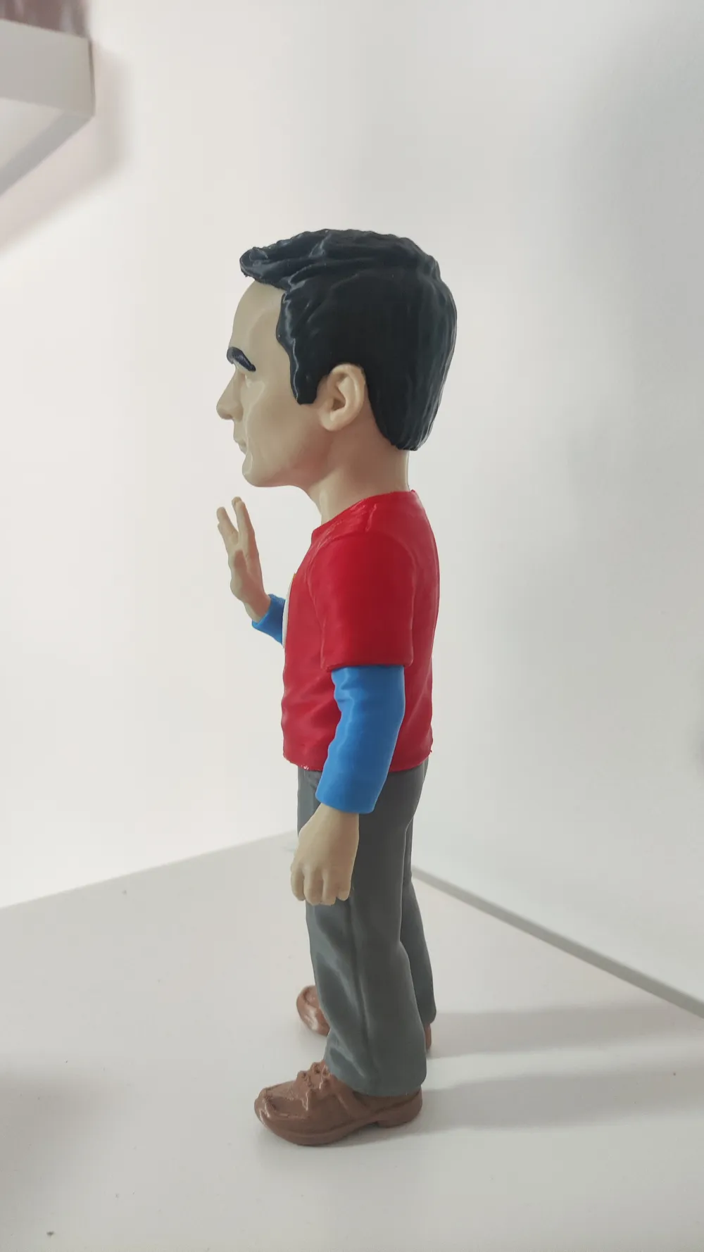 Sheldon cooper The Big Bang Theory Sin AMS - Free 3D Print Model ...