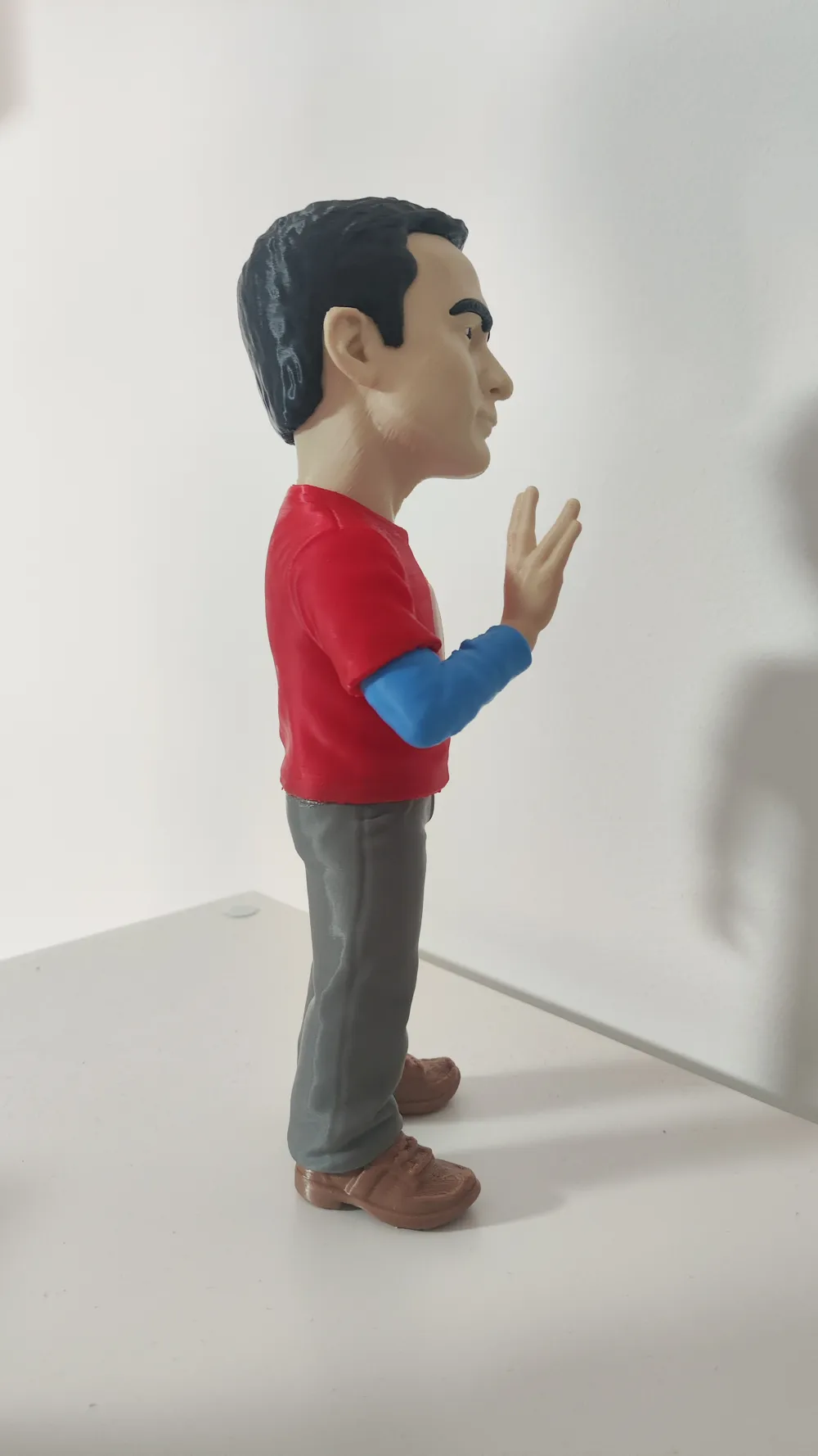 Sheldon cooper The Big Bang Theory Sin AMS - Free 3D Print Model ...