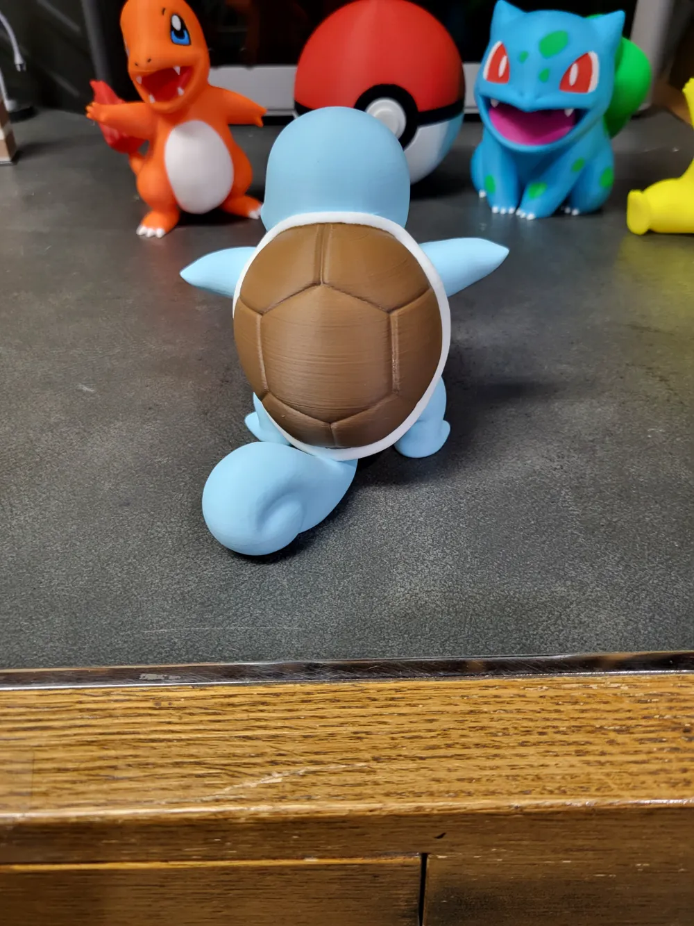 5 color Squirtle, using 1 AMS, Swap spool at pause Remixed by ...