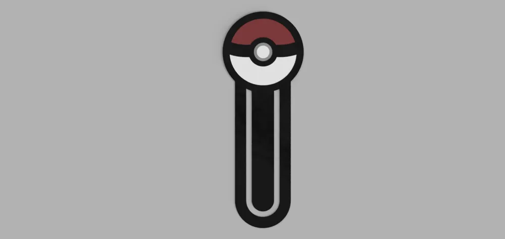 Bookmark Pokeball by Chipotle - MakerWorld