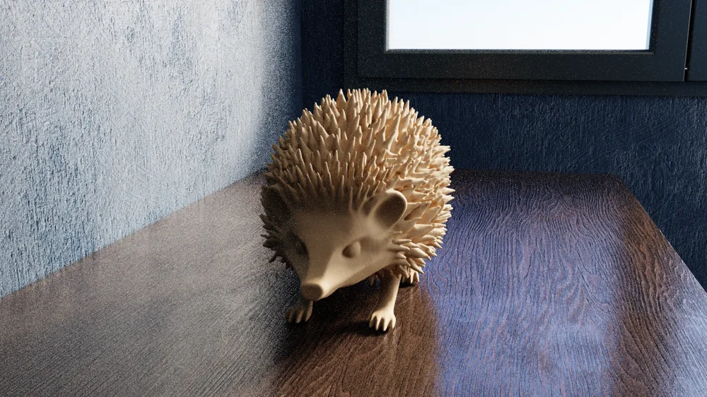 Low Poly Hedgehog - Free 3D Print Model - MakerWorld