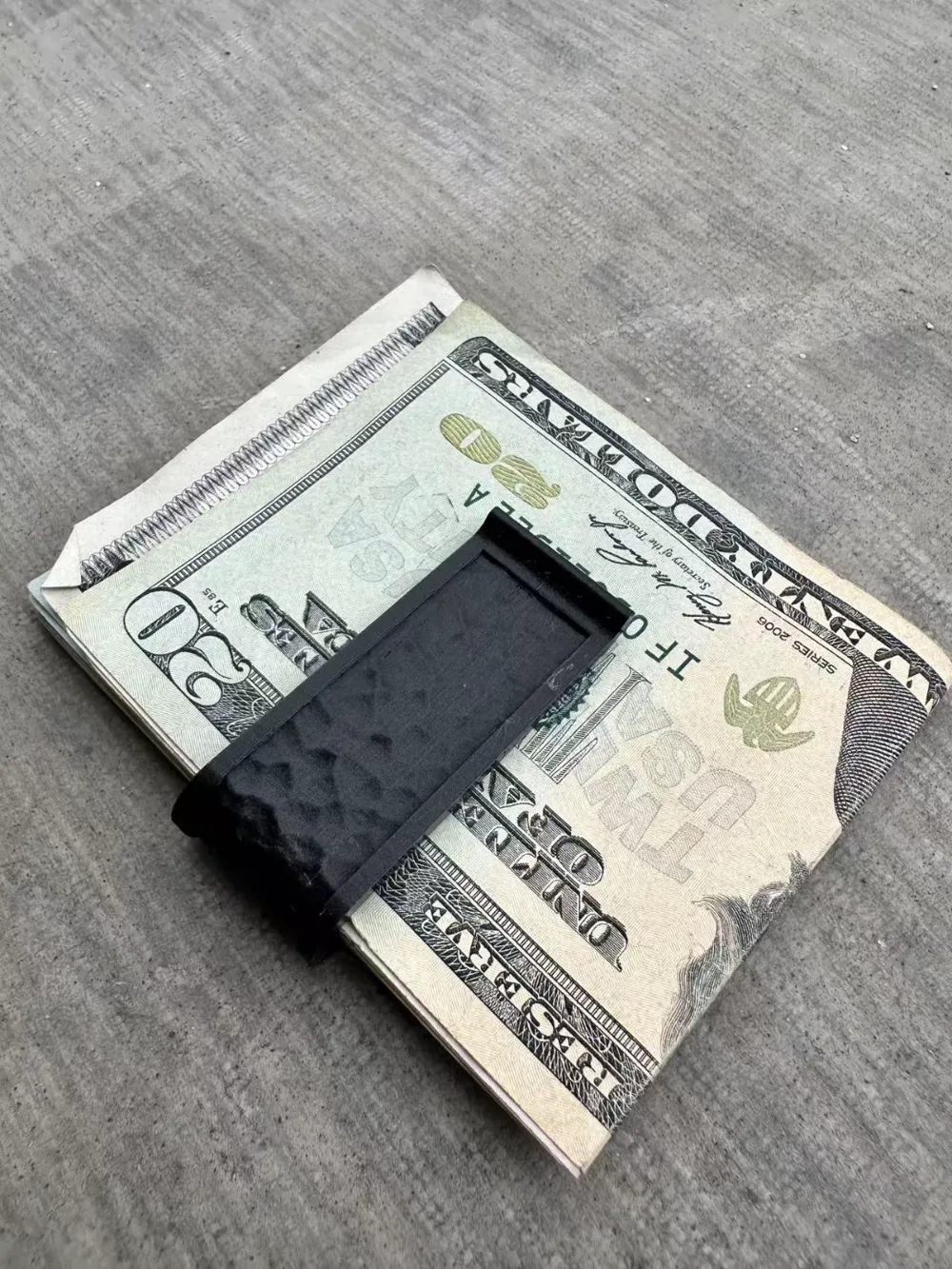 hammer texture cash clip by Trent Studio MakerWorld: Download Free 3D ...