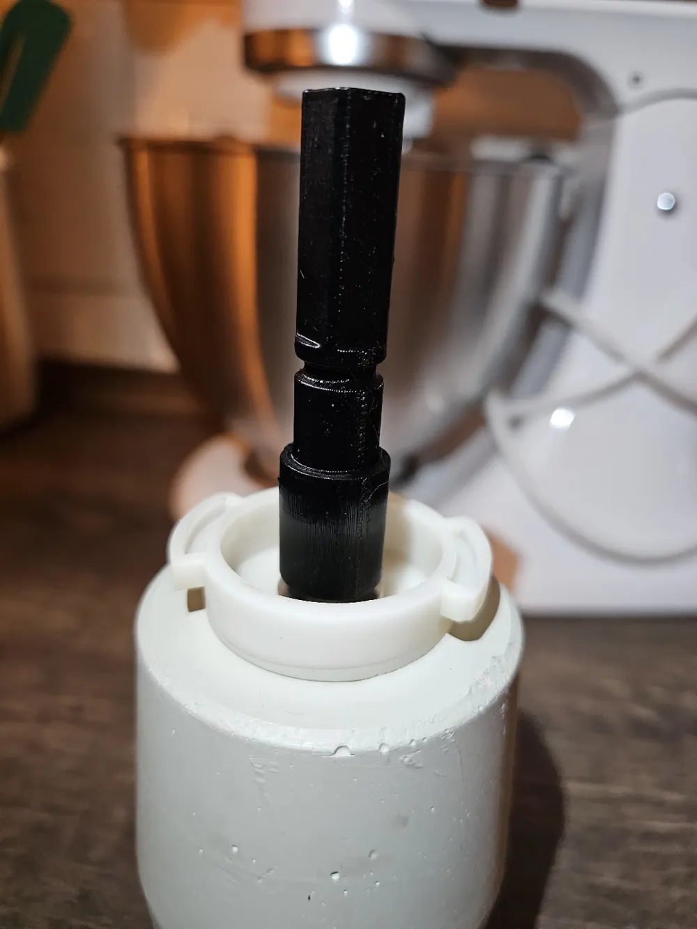 Kitchenaid to Kenwood Adapter Base and Shaft by MaxKri - MakerWorld