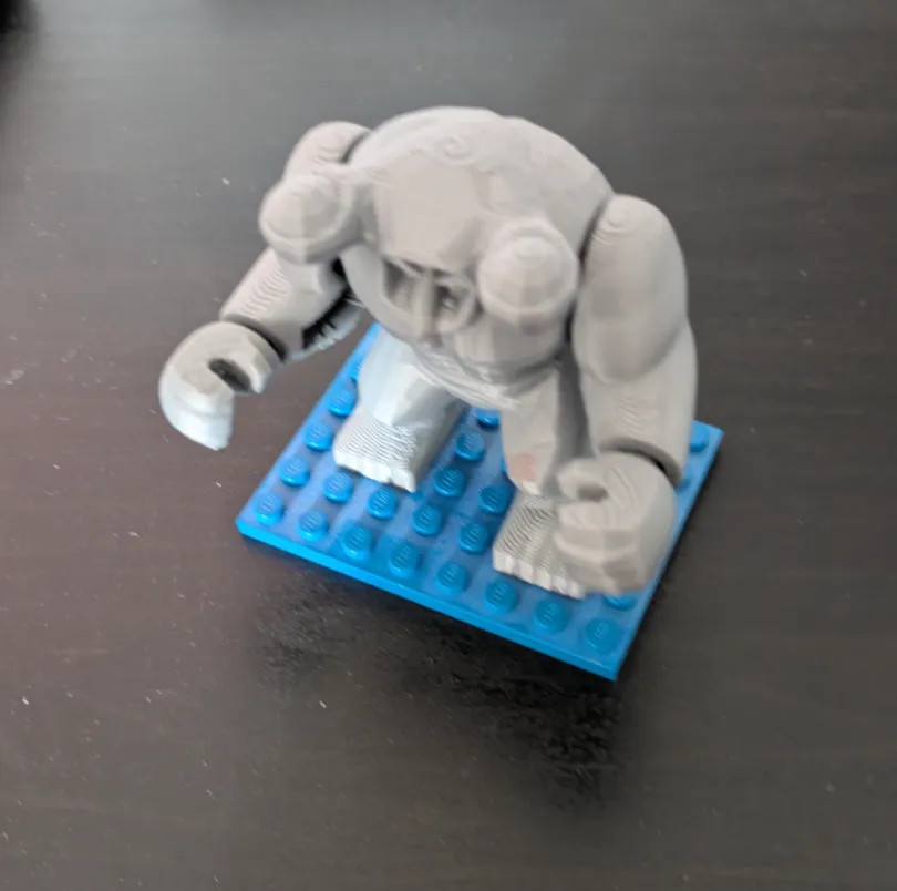 Brick Alien Bigfig Remixed by legomyego MakerWorld: Download Free 3D Models