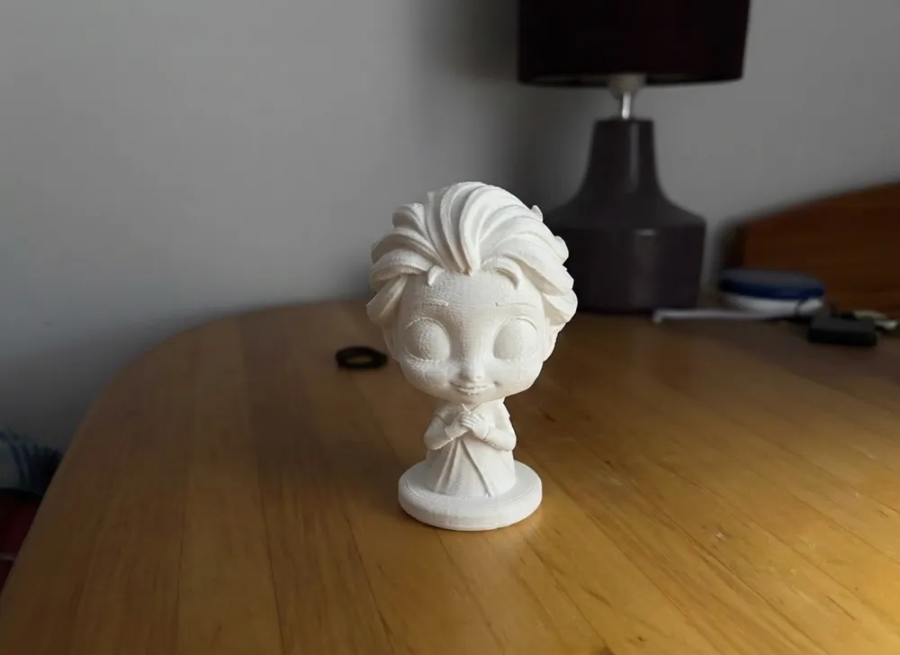 Elsa Chibi – Estatueta de Frozen da Disney - Modelo gratuito para ...