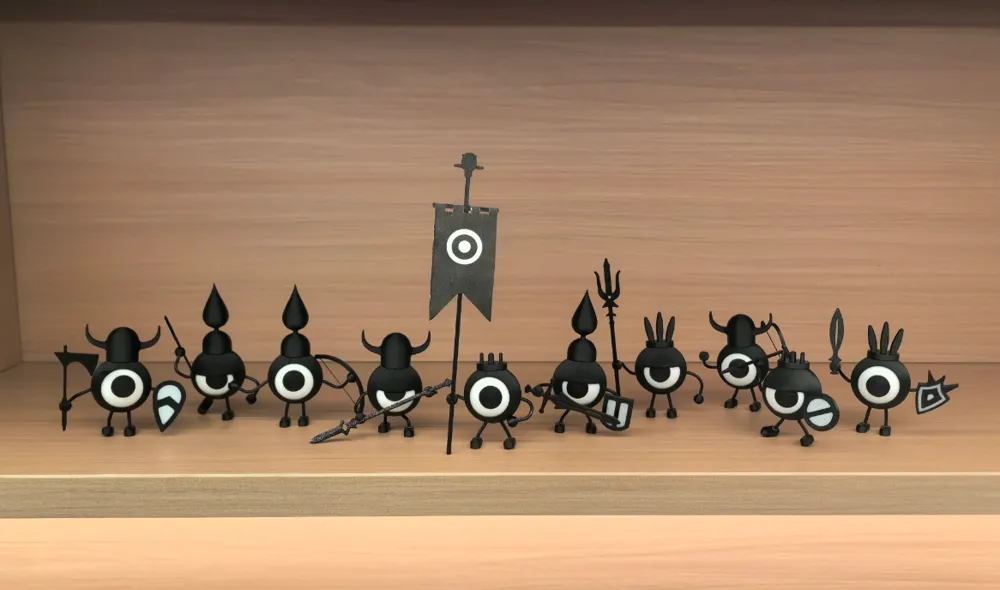 PATAPON全打印版本 - 免费 3D 打印模型 - MakerWorld