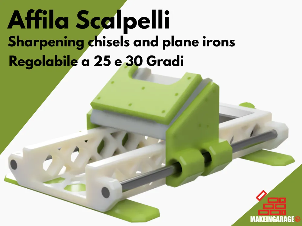 Sharpening Chisels 25° and 30° by MakeInGarage MakerWorld: Download ...