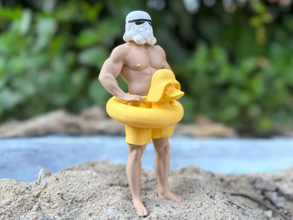 Stormtrooper beach tatooine edition by Slevin MakerWorld: Download Free ...