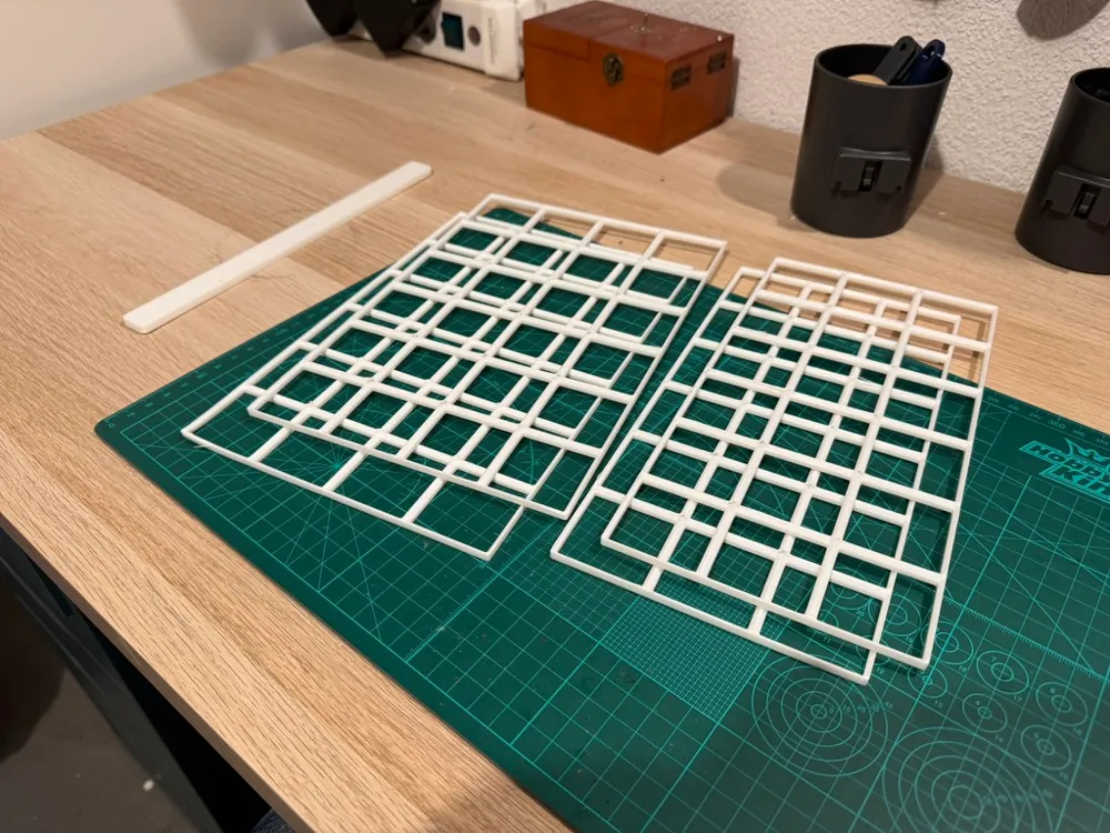 Gridfinity Light Base Stack for Ikea Alex (12x7) Remixed by Olex ...