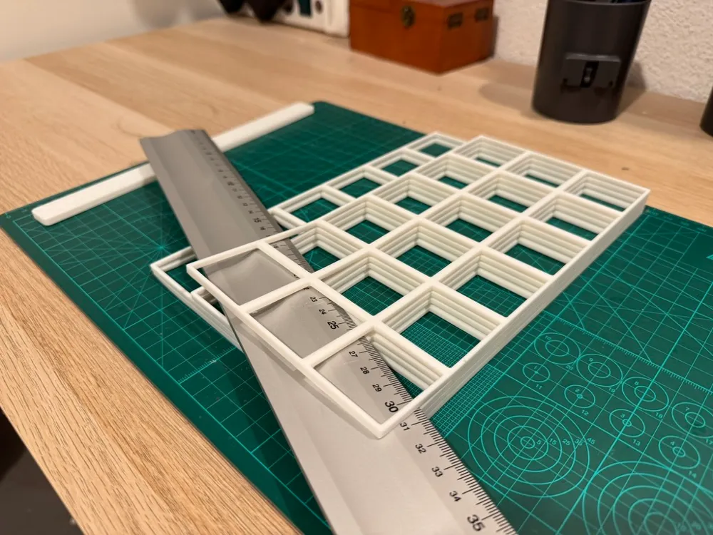 Gridfinity Light Base Stack for Ikea Alex (12x7) Remixed by Olex ...