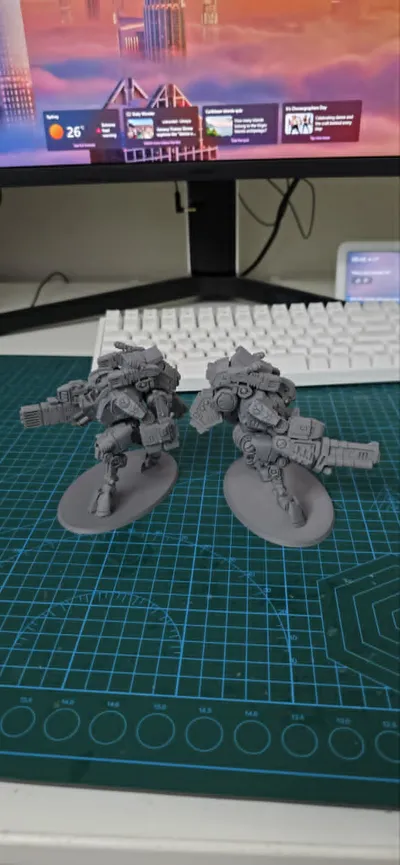 40k Tau Ghostkeel - Free 3D Print Model - MakerWorld