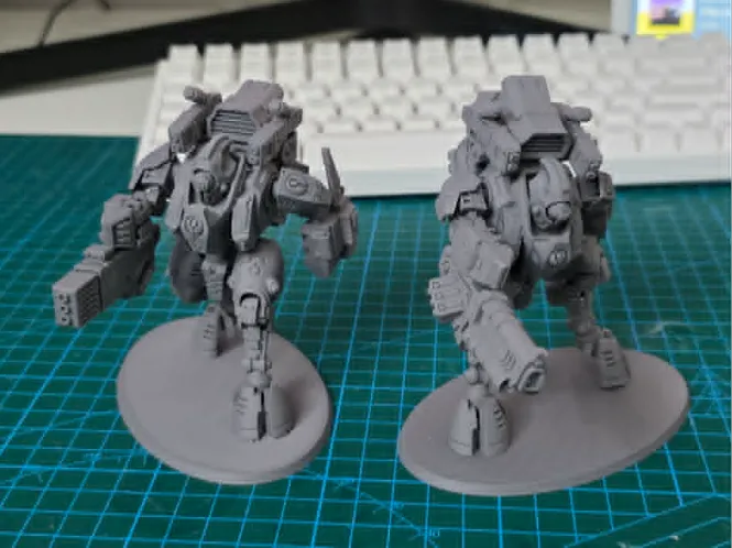 40k Tau Ghostkeel - Free 3D Print Model - MakerWorld