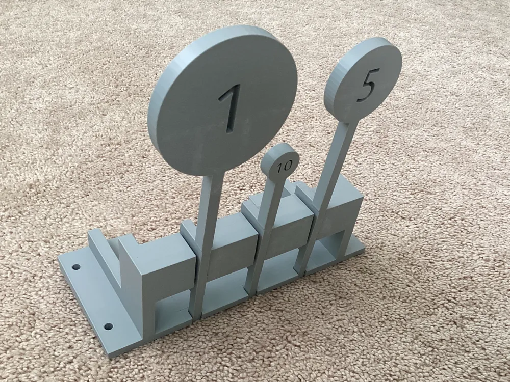 Knockdown Target (Print in Place) by Gavin - MakerWorld