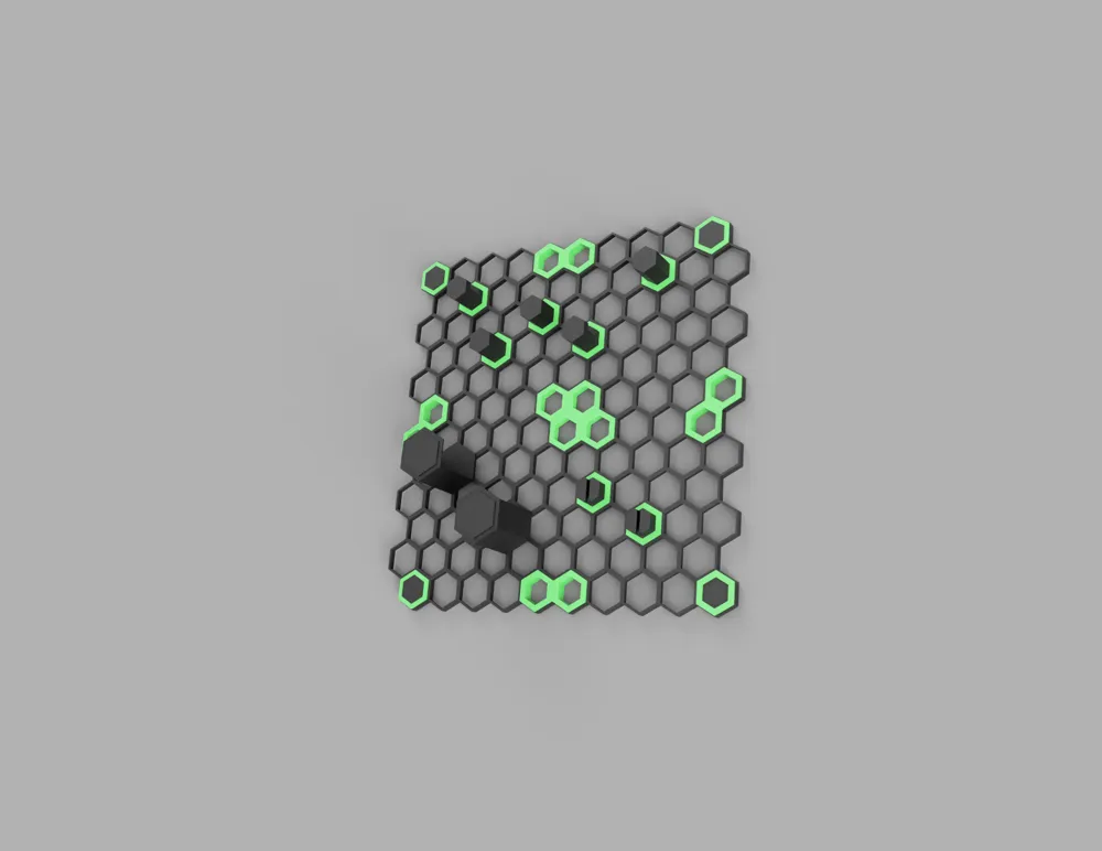 Honeycomb modular Grid Organizer by Maltiz - MakerWorld