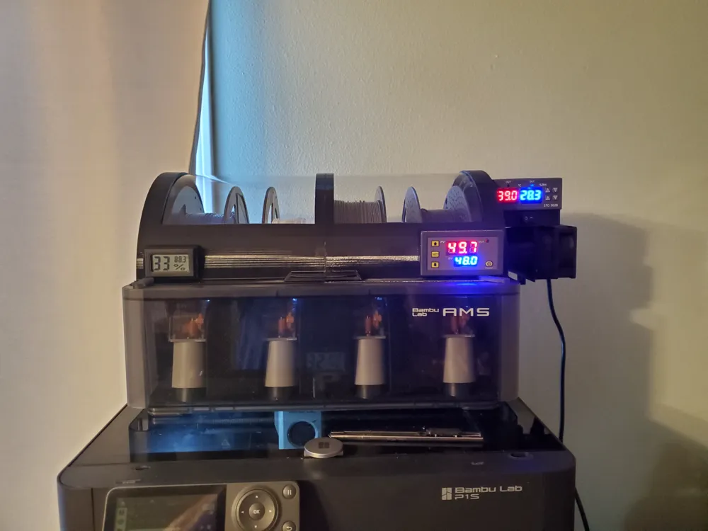 Ultimate Automated AMS Filament Dryer by Peter Barclay MakerWorld ...