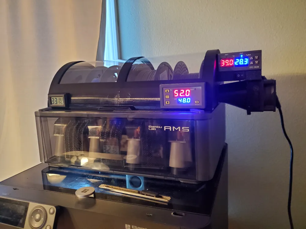 Ultimate Automated AMS Filament Dryer by Peter Barclay MakerWorld ...