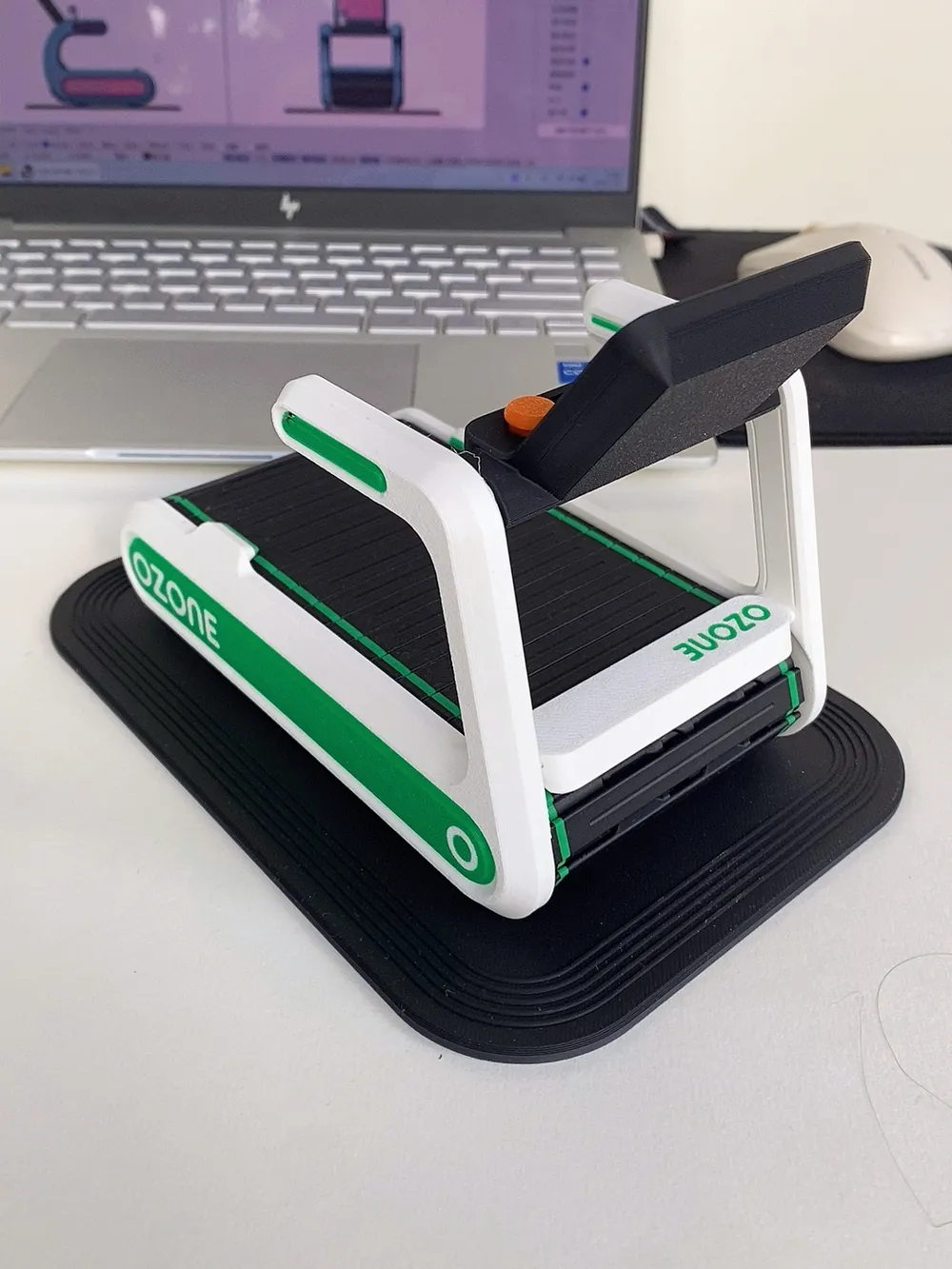Finger Treadmill Fidget Toy (Phone Stand) - Free 3D Print Model ...