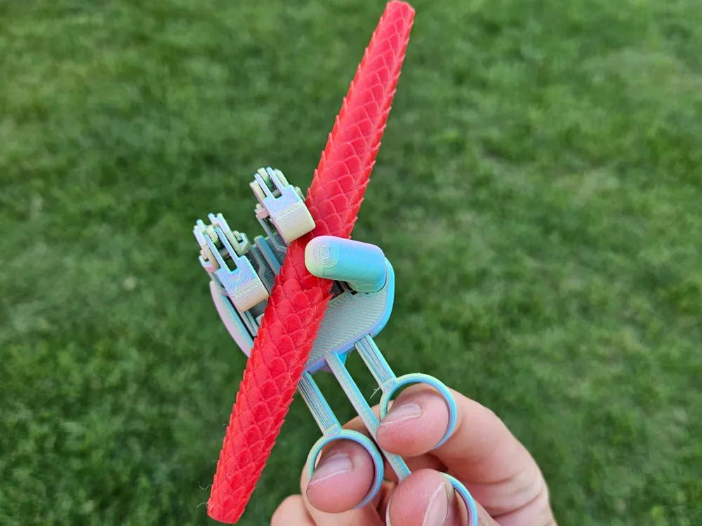 Overengineered Mechanical Fidget Hand - Free 3D Print Model - MakerWorld