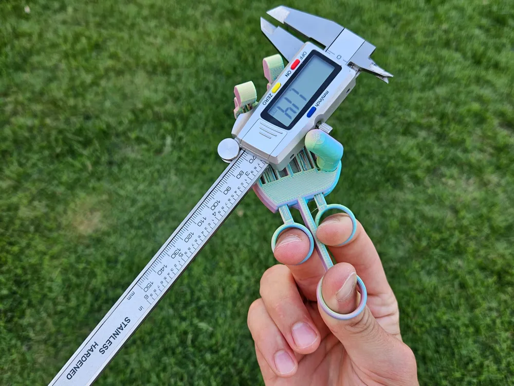 Overengineered Mechanical Fidget Hand - Free 3D Print Model - MakerWorld