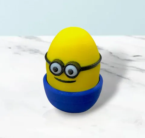 Minion Fidget Clickerr - Free 3D Print Model - MakerWorld