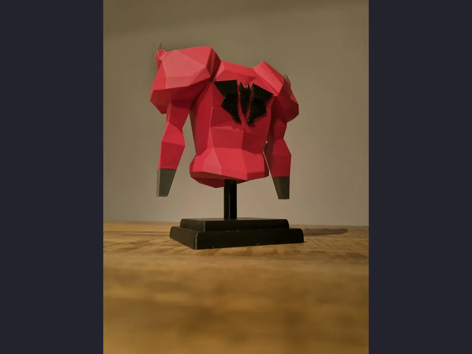 Dragon platebody| Runescape display piece (No AMS) by Mike.stl - MakerWorld