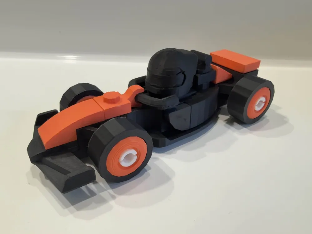 Mini Collectible F1 Car Brick Models - 2x Scale by Krrrsten MakerWorld ...
