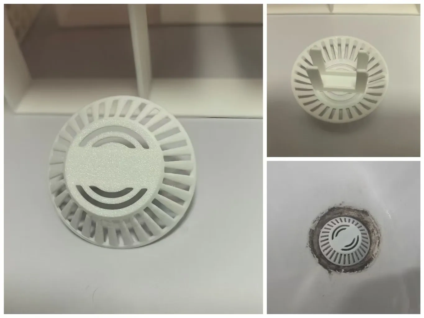 Washbasin filter, flip-flop drain filter (fast drainage, no clogging ...