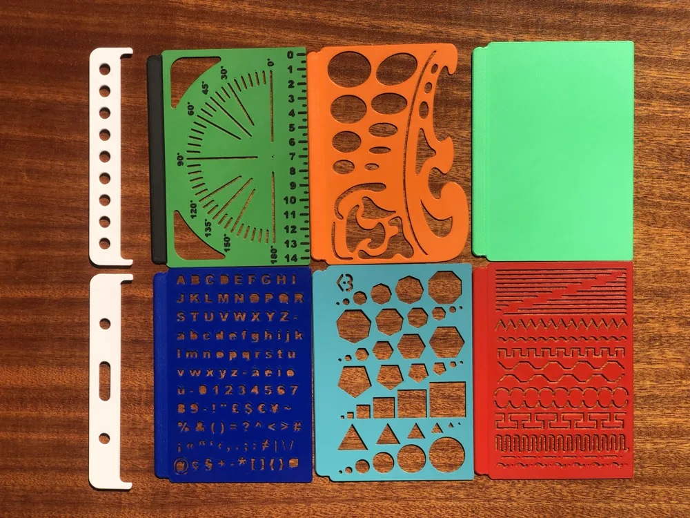 Stencil Book: Organize Your Creativity with Ease by 3D KIMBA MakerWorld ...