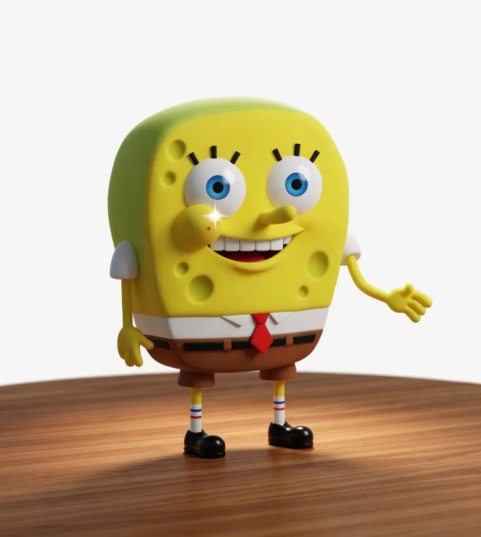 Meme Sponge Bob – Kostenloses 3D-Druckmodell – MakerWorld