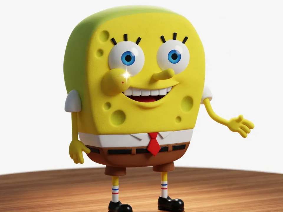 Meme Sponge Bob – Kostenloses 3D-Druckmodell – MakerWorld