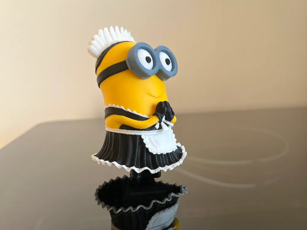Minion femme de ménage - Modèle d'Impression 3D Gratuit - MakerWorld