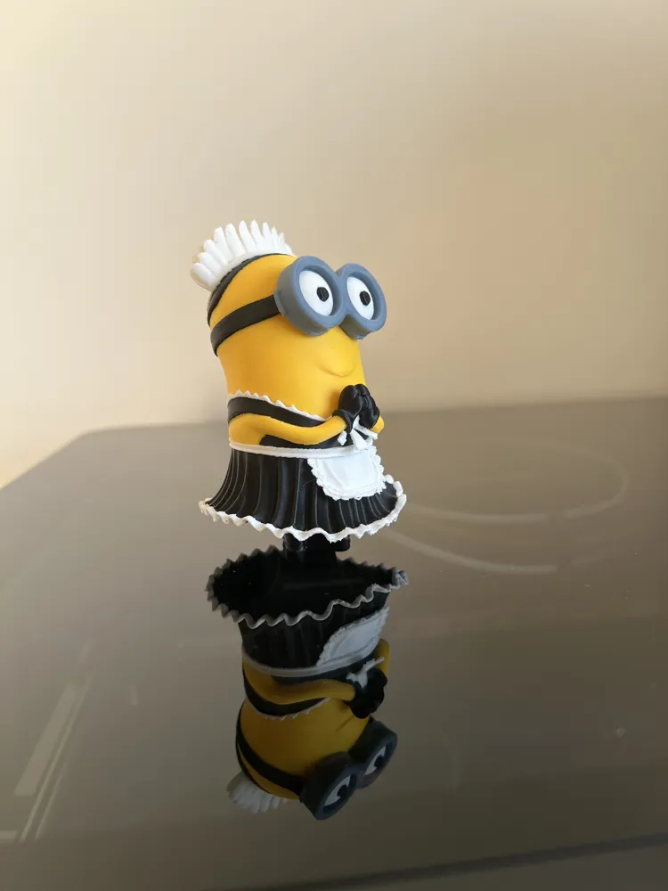 Minion femme de ménage - Modèle d'Impression 3D Gratuit - MakerWorld