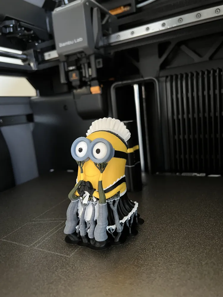 Minion femme de ménage - Modèle d'Impression 3D Gratuit - MakerWorld