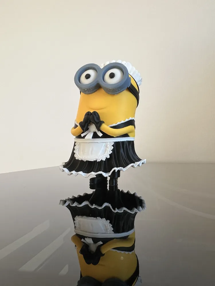 Minion femme de ménage - Modèle d'Impression 3D Gratuit - MakerWorld