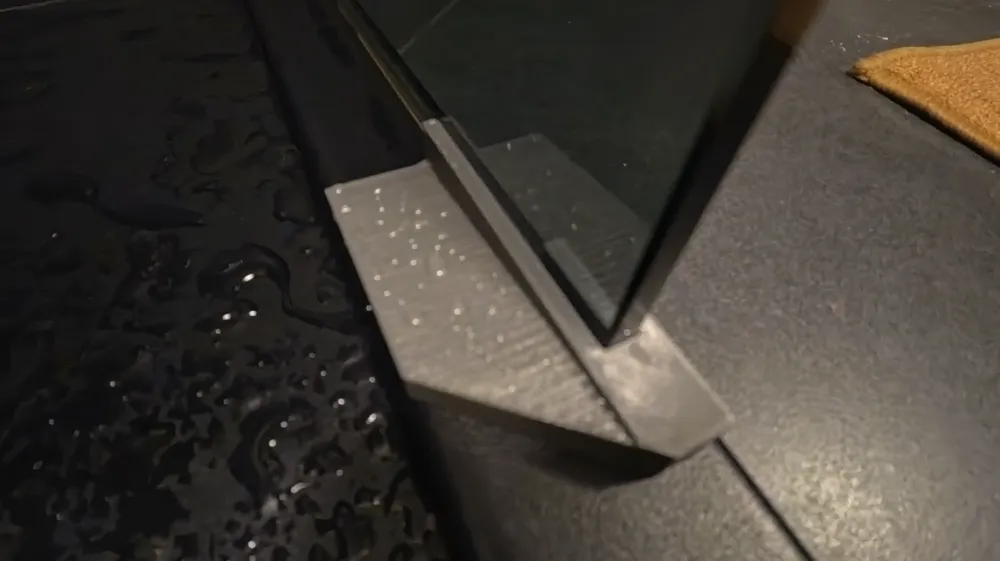 Walk in shower water stop by Andrea74Ing - MakerWorld