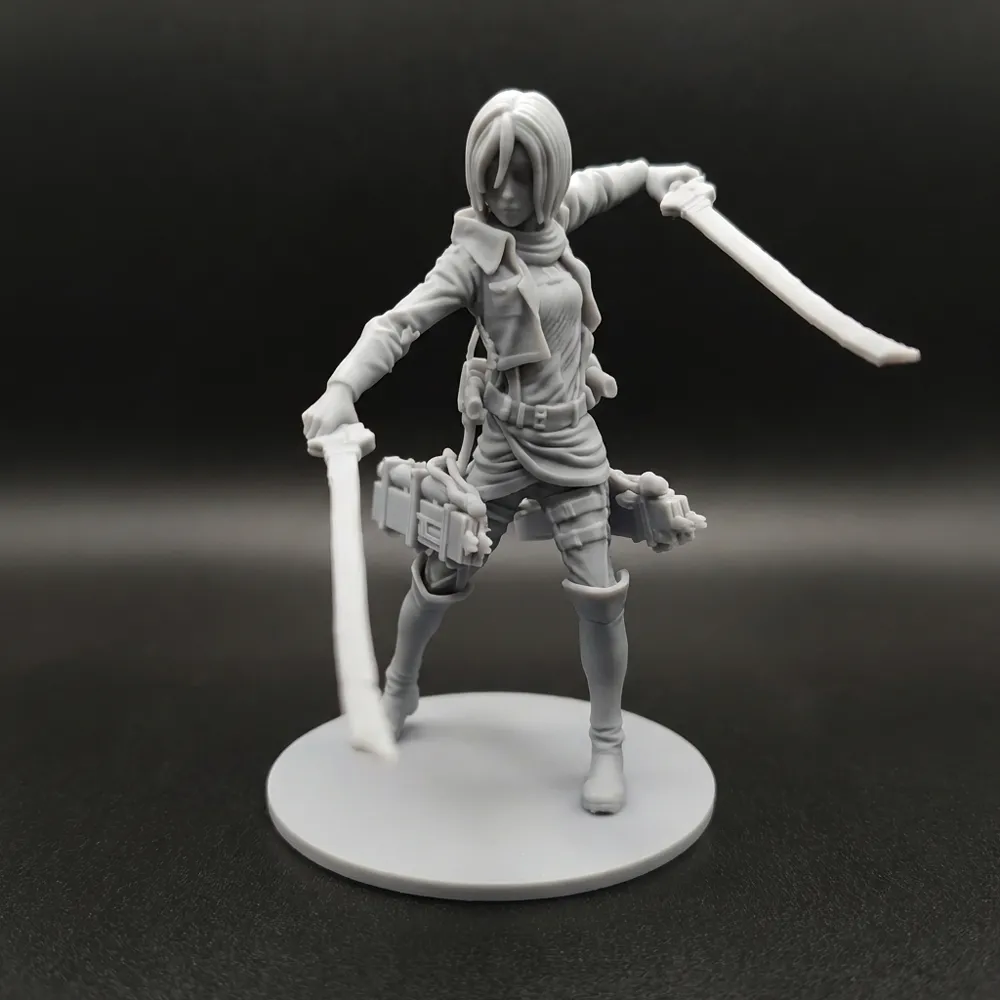 Mikasa Ackerman Action Figure - High Detail - Free 3D Print Model ...