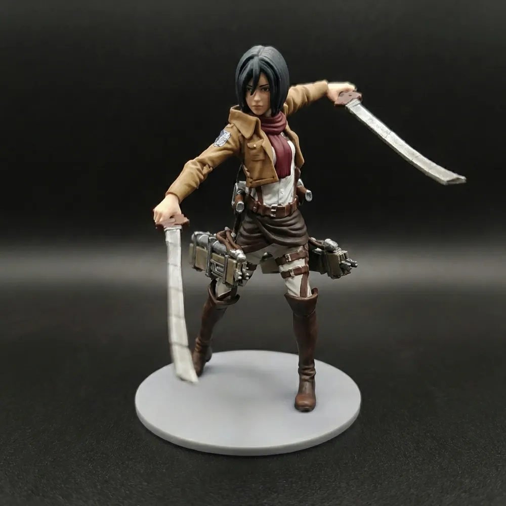 Mikasa Ackerman Action Figure - High Detail - Free 3D Print Model ...