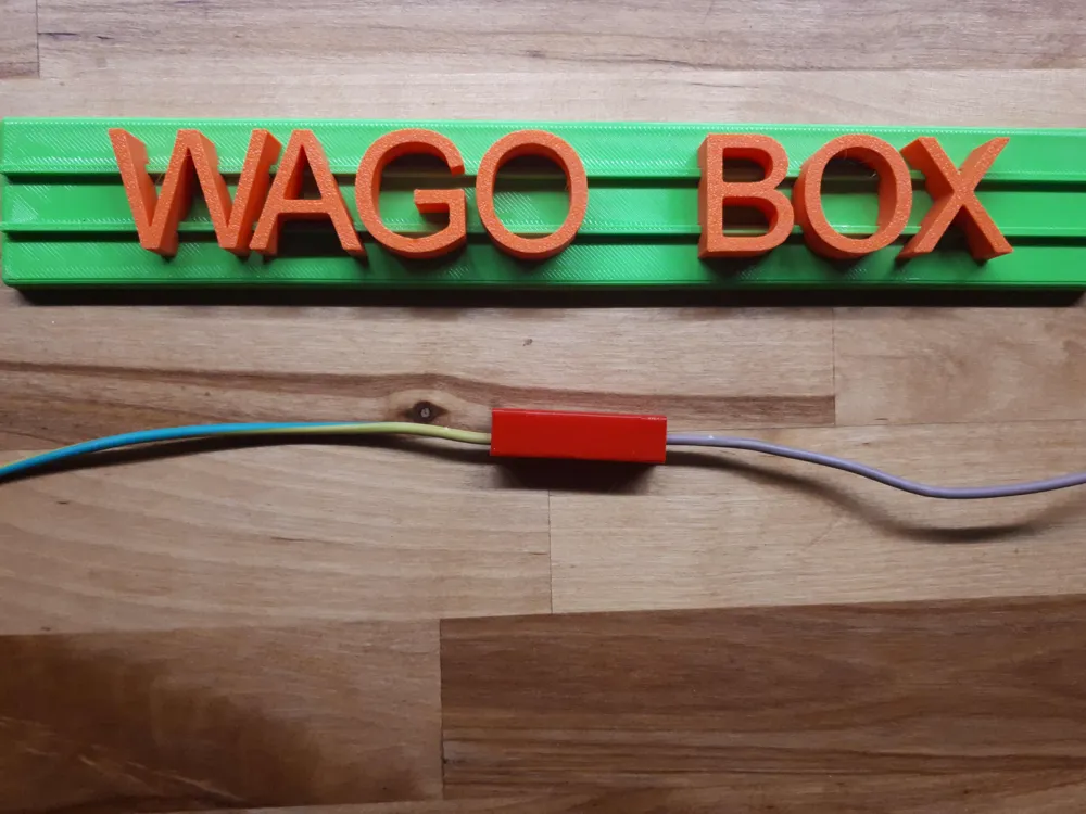 Box for one WAGO 221 by M.Srnka - MakerWorld